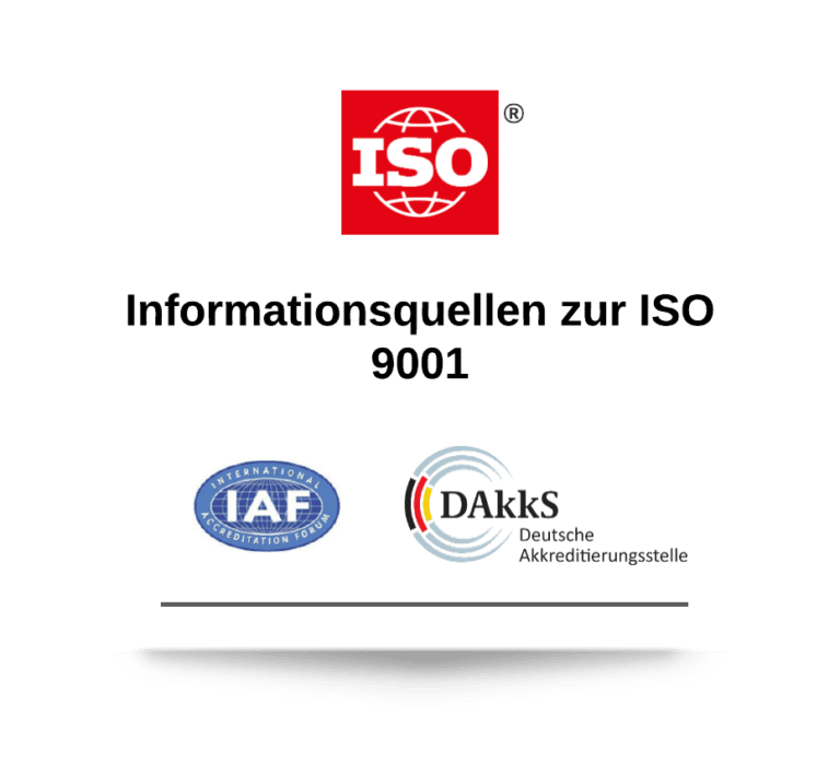 Die Anhangsverweise der ISO 9001 geben wertvolle Tips zur ISO